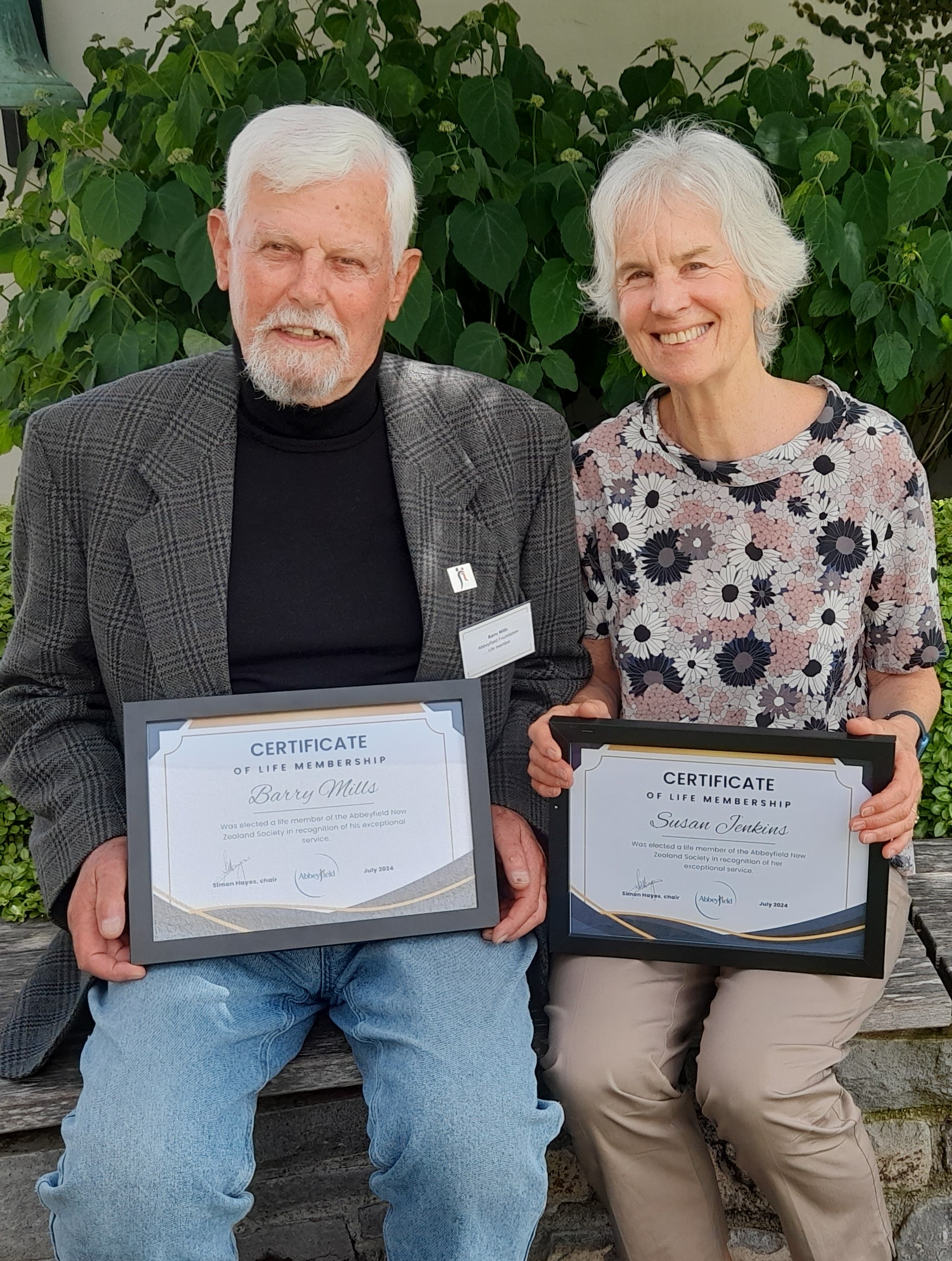 Exceptional service to Abbeyfield recognised - Abbeyfield New Zealand